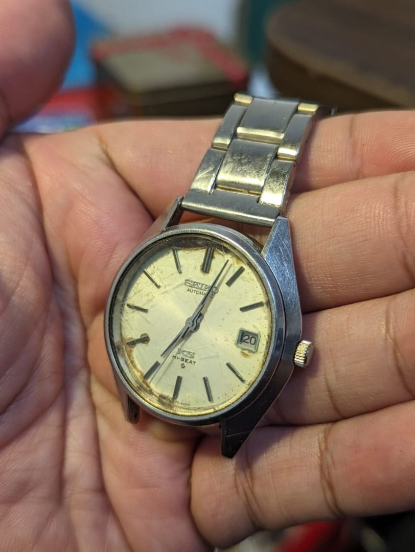 Vintage Watch - King Seiko 5625 8001 Year 1975 Hi Beat Automatic, Men's Fashion, Watches ...