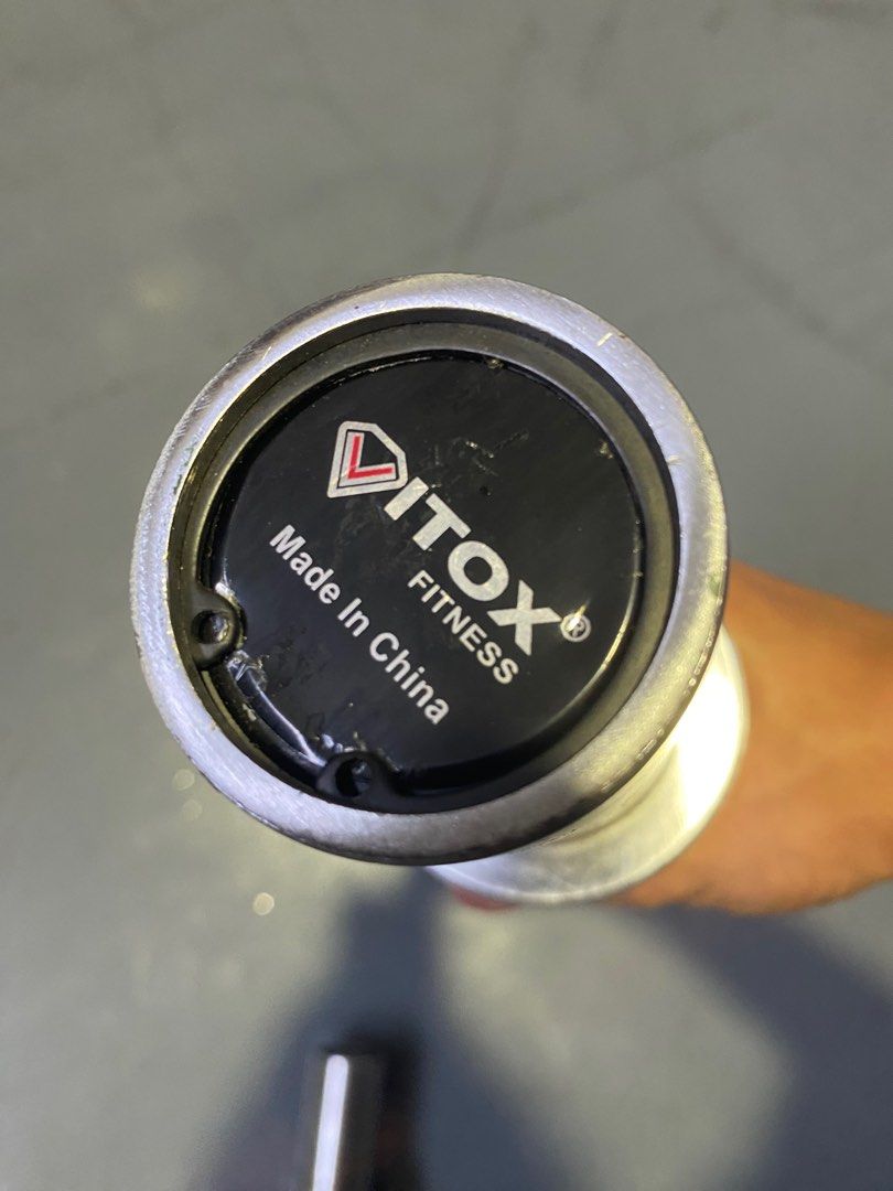 Vitox Olympic dumbbell set condition 8/10, Sports Equipment, Exercise ...