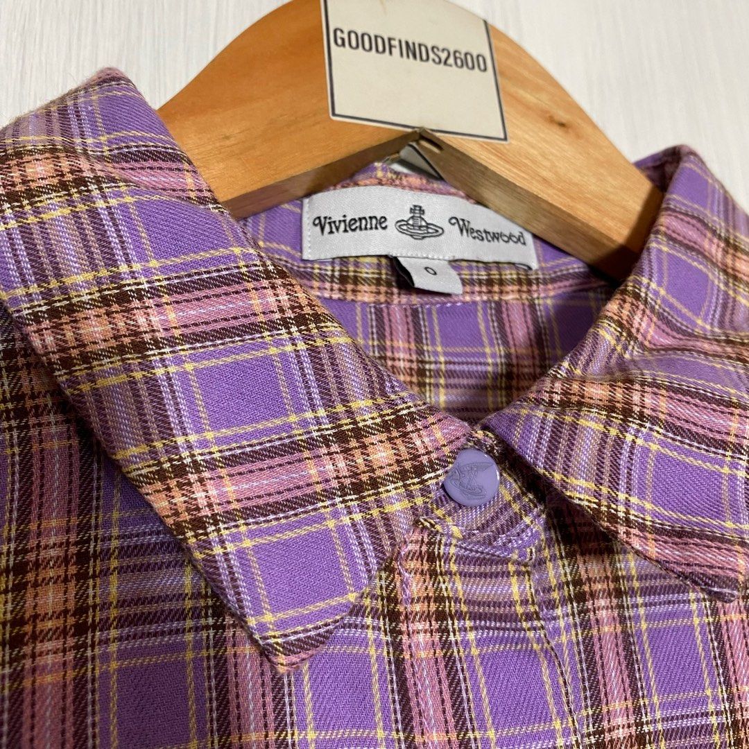 Vivienne Westwood Flannel, Luxury, Apparel on Carousell