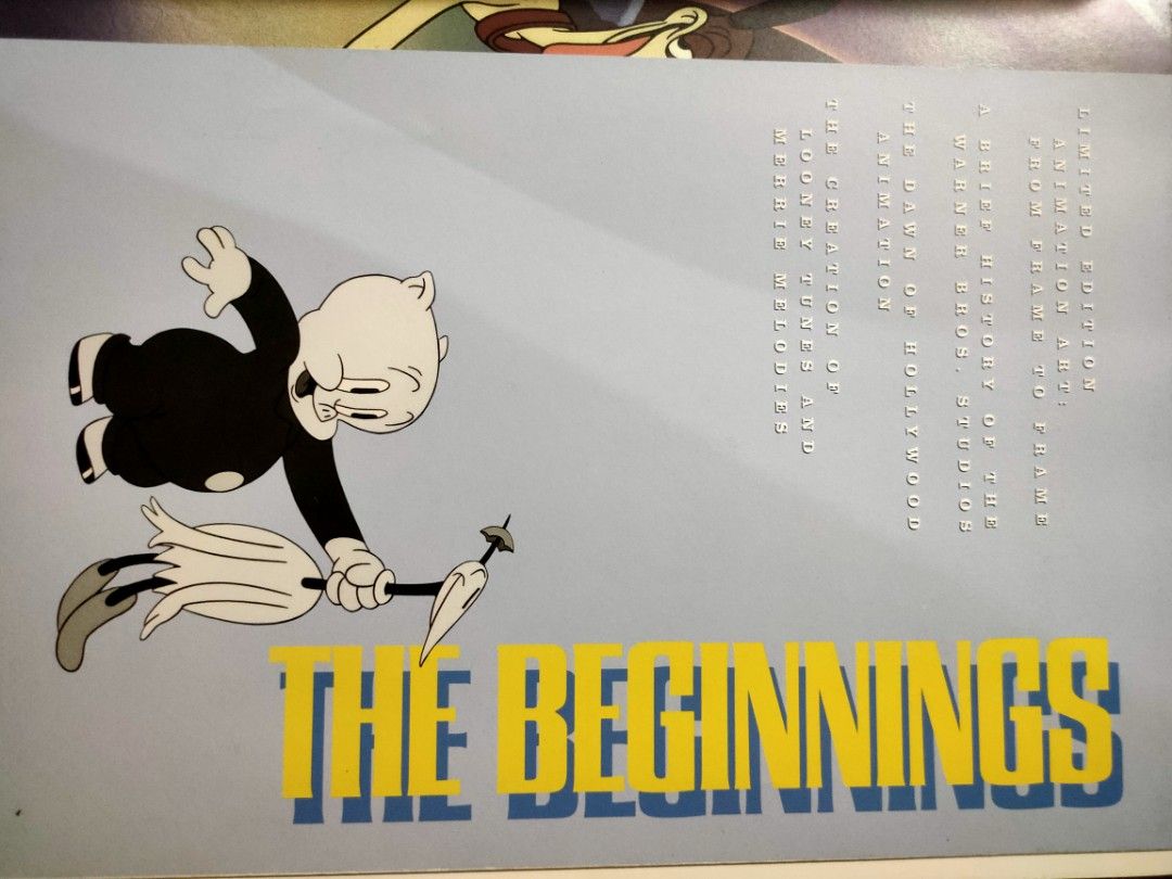 Warner Bros. ANIMATION ART by Jerry Beck & Will Friedwald, Hobbies ...