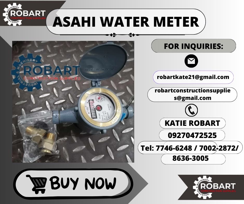 WATER METER, Commercial & Industrial, Construction Tools & Equipment on ...
