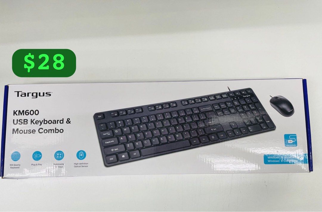 Wireless keyboard and mouse, Computers & Tech, Parts & Accessories ...