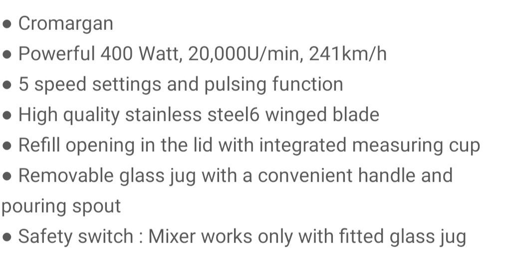 WMF Mini Blender (800ml) As Good As New at Half Price!, TV & Home ...