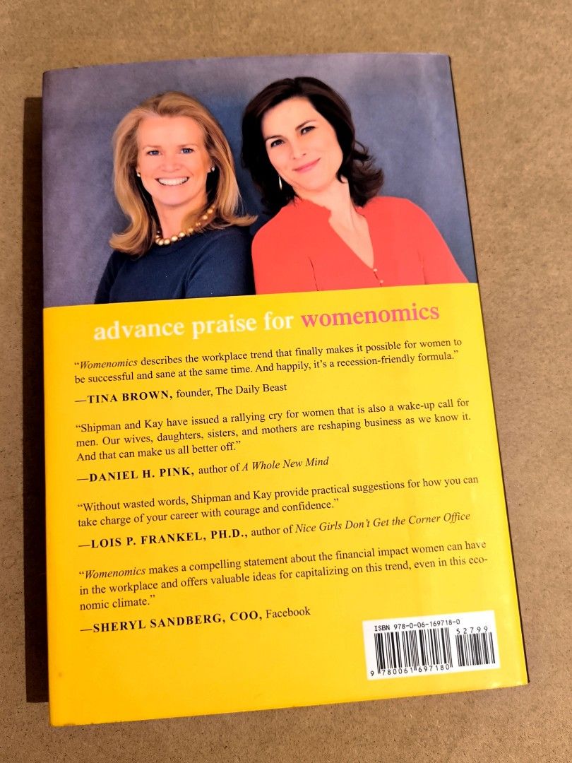 Womenomics Book By Claire Shipman Katty Kay, Hobbies & Toys, Books ...