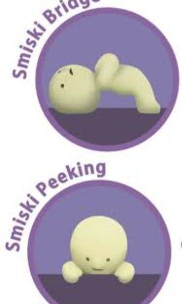 WTB LFS Series 1 - hugging knees w/ little smiski hugging Series 2 ...