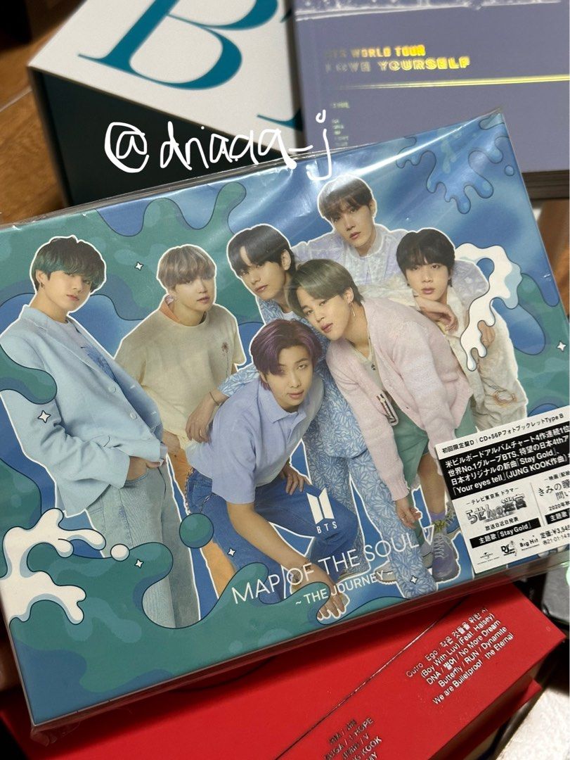 WTS BTS Map of The Soul 7 The Journey Japanese Album, Hobbies & Toys ...