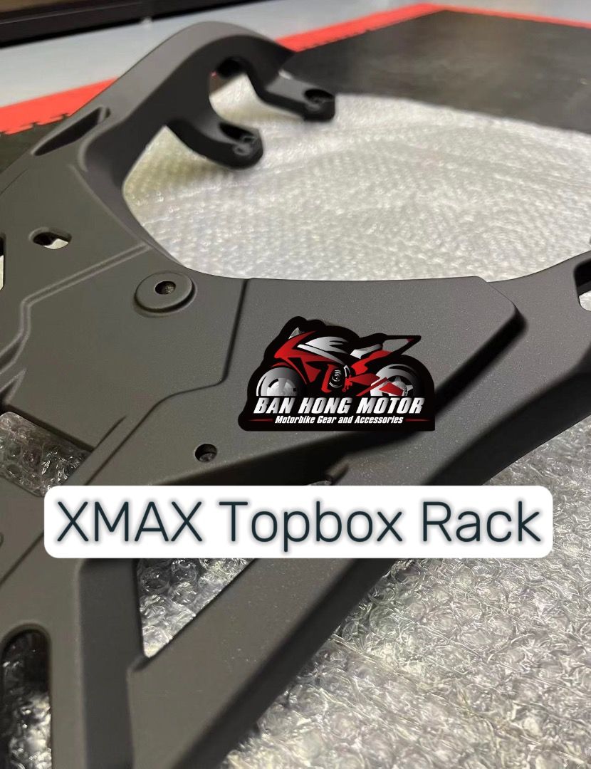 In stock!! XMAX Short Rack V1 V2 Ready Stock, Motorcycles, Motorcycle ...