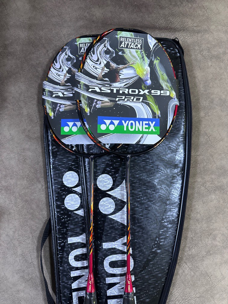 Yonex Astrox 99 Pro (Cherry Sunburst) Red, Sports Equipment, Sports ...