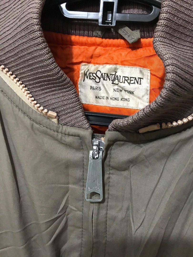 YSL BOMBER JACKET, Men's Fashion, Coats, Jackets and Outerwear on Carousell