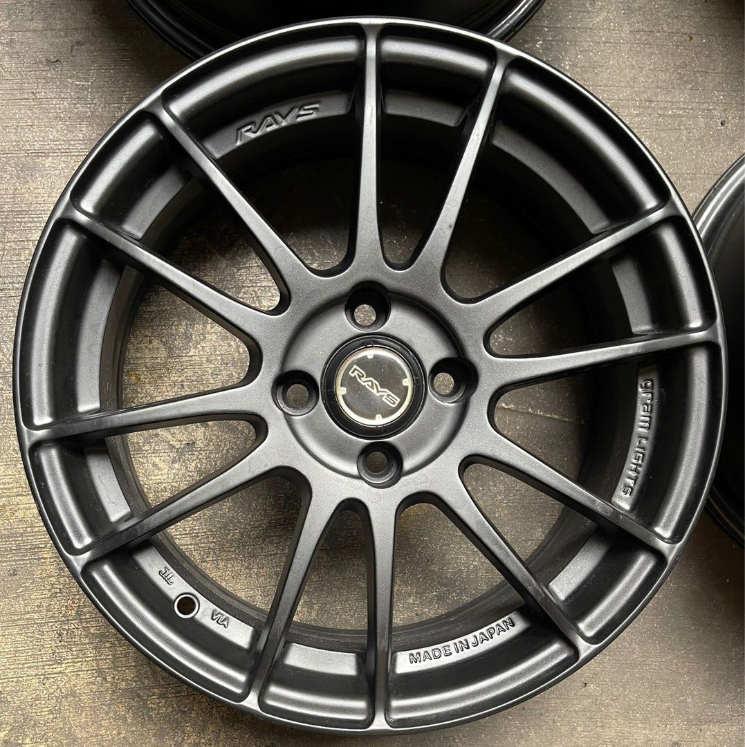 16” Rays Gram light original made in Japan rims, Car Accessories, Tyres ...