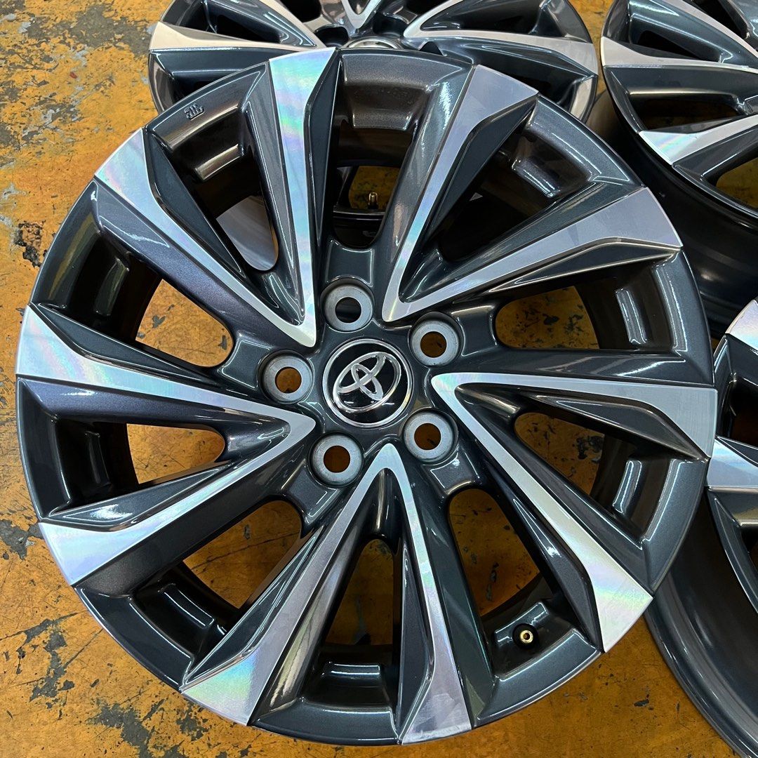 17” Toyota Original Sport Rim, Car Accessories, Tyres & Rims on Carousell