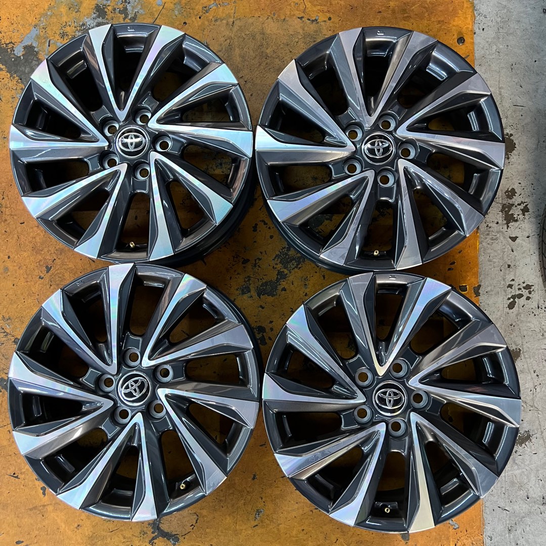 17” Toyota Original Sport Rim, Car Accessories, Tyres & Rims on Carousell