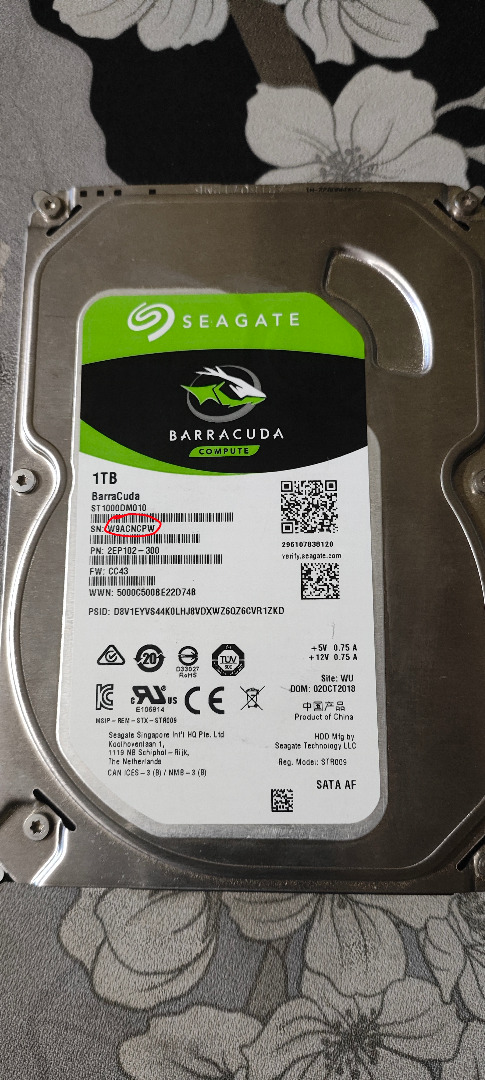 1TB Seagate Barracuda 3.5 inch 7200rpm HDD, Computers & Tech, Parts ...