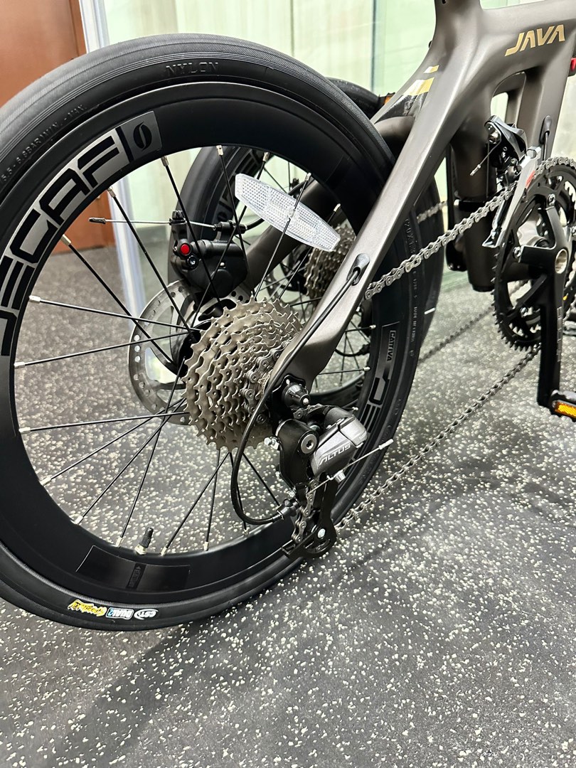 2x Java Aria Carbon Folding (his and her), Sports Equipment, Bicycles ...