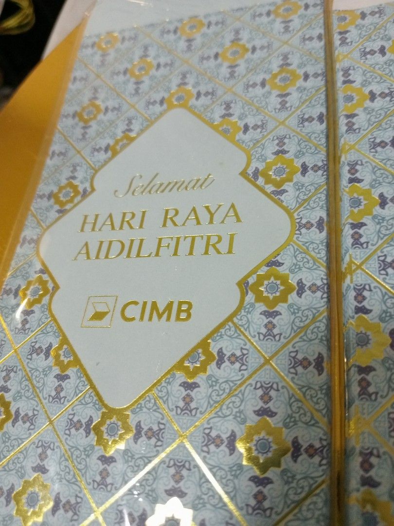 7pcs CIMB Hari Raya Angpow Paket Duit Raya, Hobbies & Toys, Stationery ...