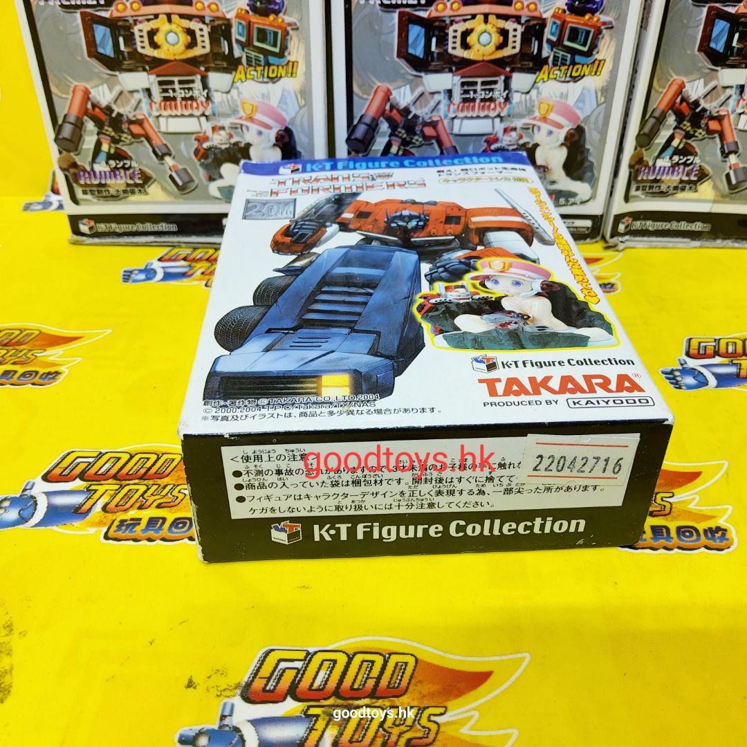 全新未開袋 TAKARA 變形金剛 TRANSFORMERS T.K FIGURE COLLECTION 盒蛋 全5種, 興趣及遊戲, 玩具 ...