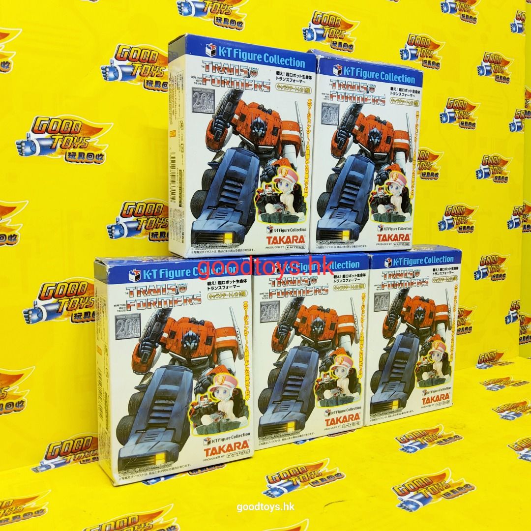 全新未開袋 TAKARA 變形金剛 TRANSFORMERS T.K FIGURE COLLECTION 盒蛋 全5種, 興趣及遊戲, 玩具 ...
