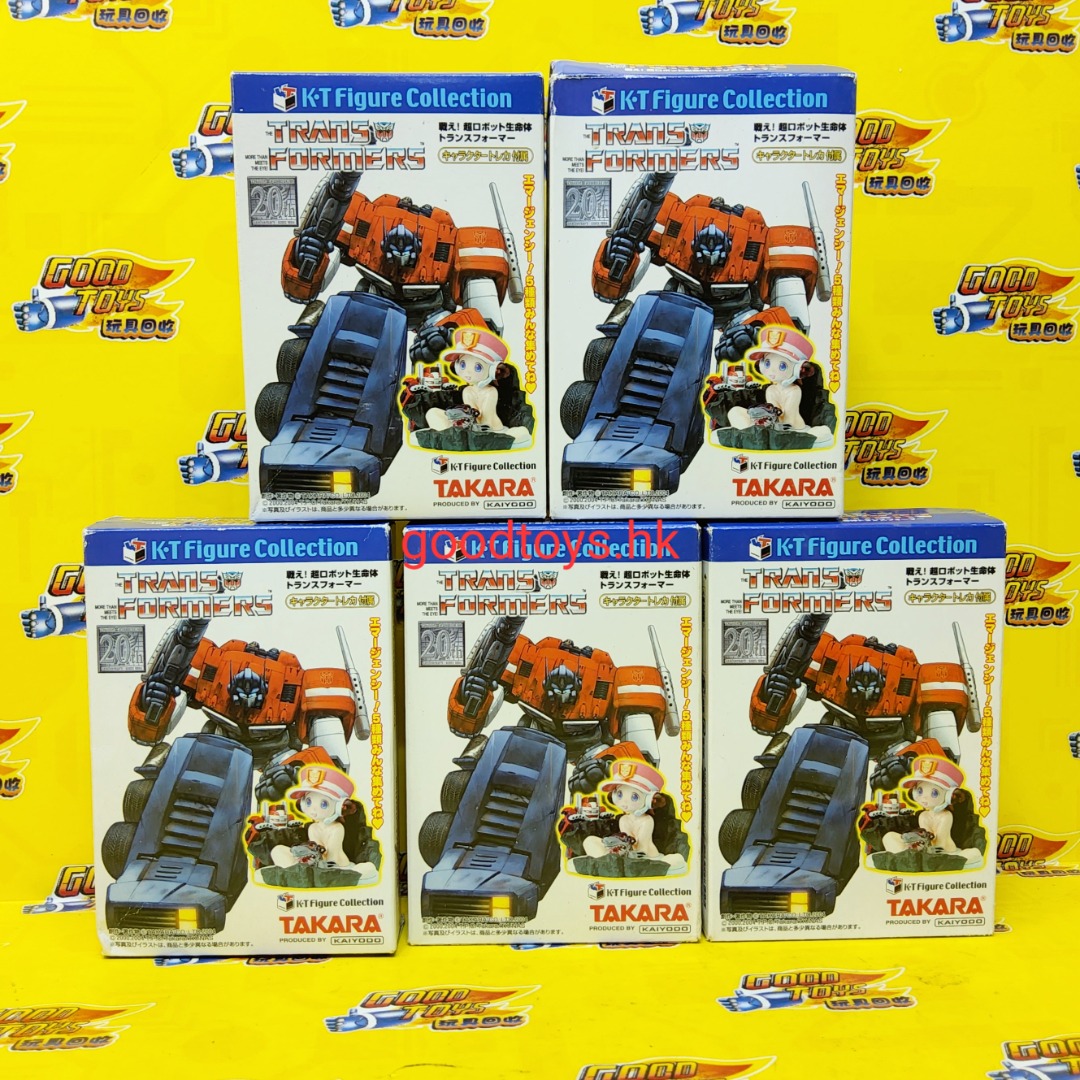 全新未開袋 TAKARA 變形金剛 TRANSFORMERS T.K FIGURE COLLECTION 盒蛋 全5種, 興趣及遊戲, 玩具 ...
