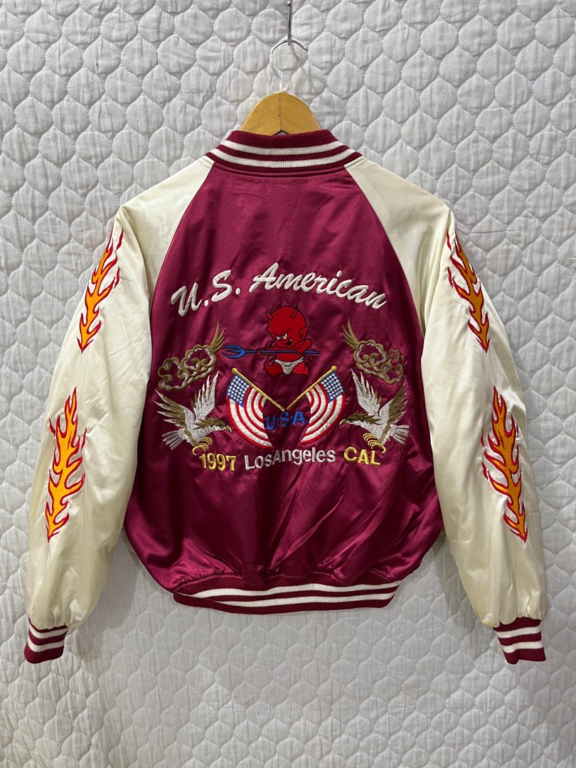 A(5). TEDMAN RED DEVIL JACKET, Men's Fashion, Coats, Jackets and ...