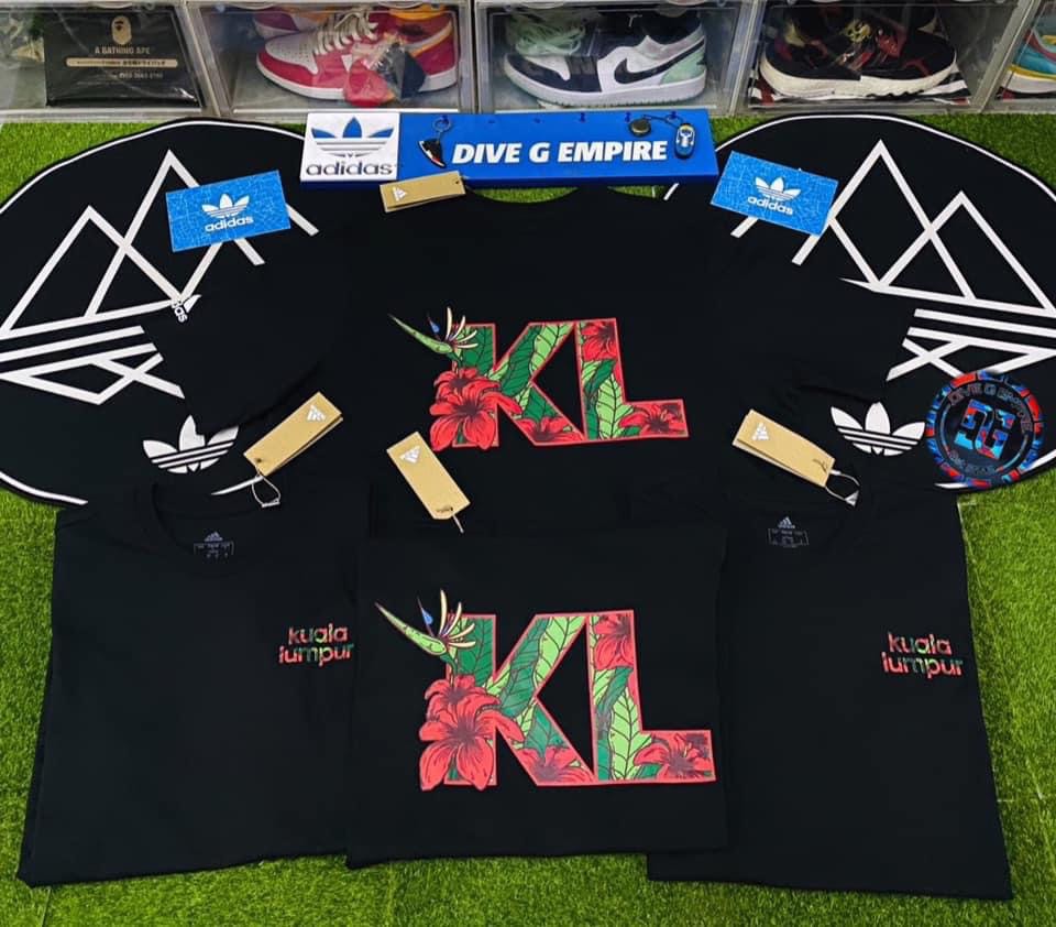 ADIDAS BUNGA RAYA KUALA LUMPUR KEY CITY TEE, Men's Fashion, Tops & Sets ...