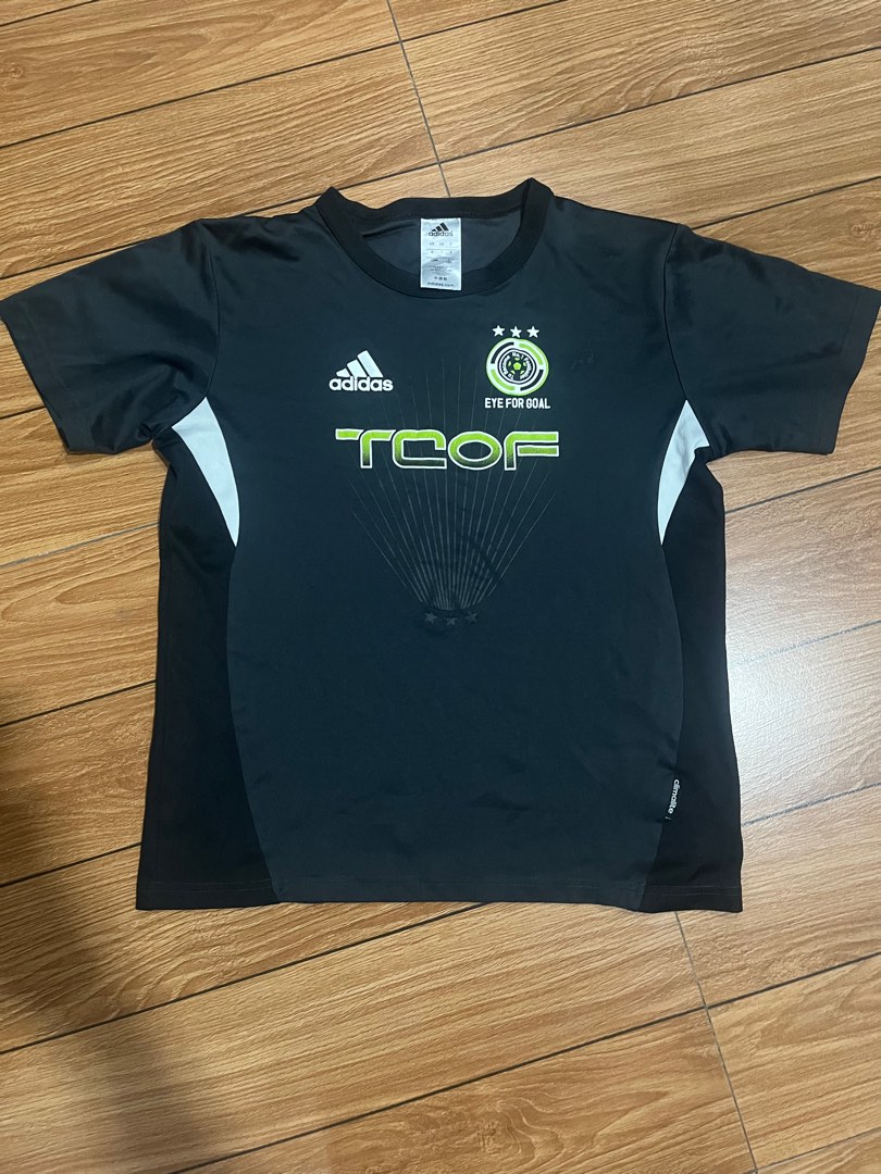 ADIDAS EYE FOR GOAL FOOTBALL SHIRT, Men's Fashion, Tops & Sets, Tshirts ...