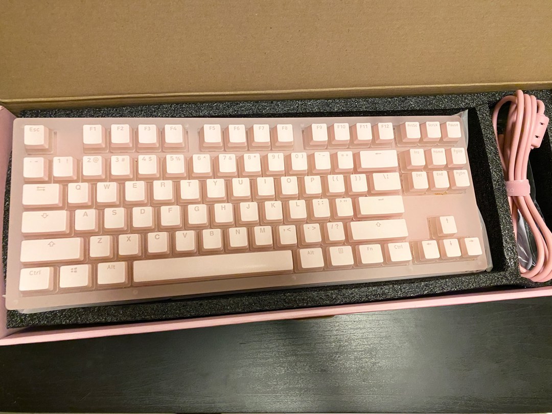 Akko Sakura Jelly RGB Mechanical Keyboard, Computers & Tech, Parts ...