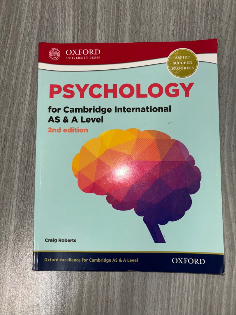 ALEVEL PSYCHOLOGY COURSE BOOK, Hobbies & Toys, Books & Magazines ...