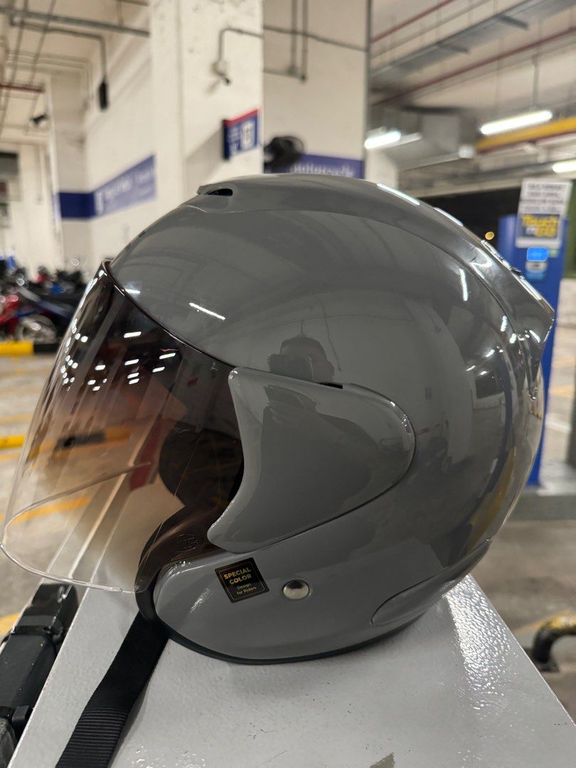 Arc Ritz modern grey, Motorcycles, Motorcycle Apparel on Carousell