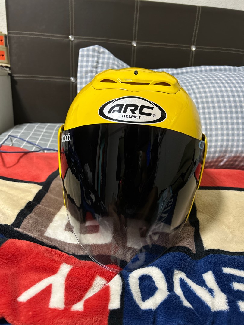 Arc Ritz Yellow, Motorcycles, Motorcycle Apparel on Carousell