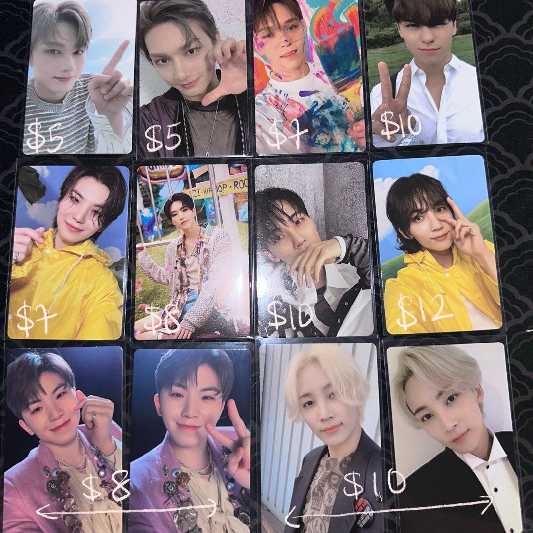 wts assorted svt pcs woozi jun vernon hoshi heaven fts face the sun pc ...