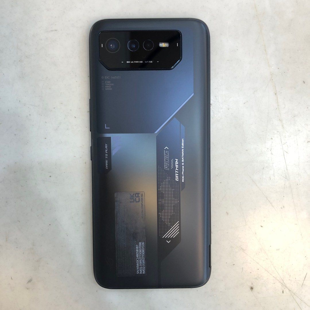 Asus ROG phone 6 Batman edition 12/256GB, Mobile Phones & Gadgets ...