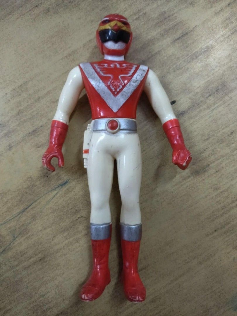 Bandai Choujuu Sentai Liveman Bioman Red Falcon 6.5INCH, Hobbies & Toys ...