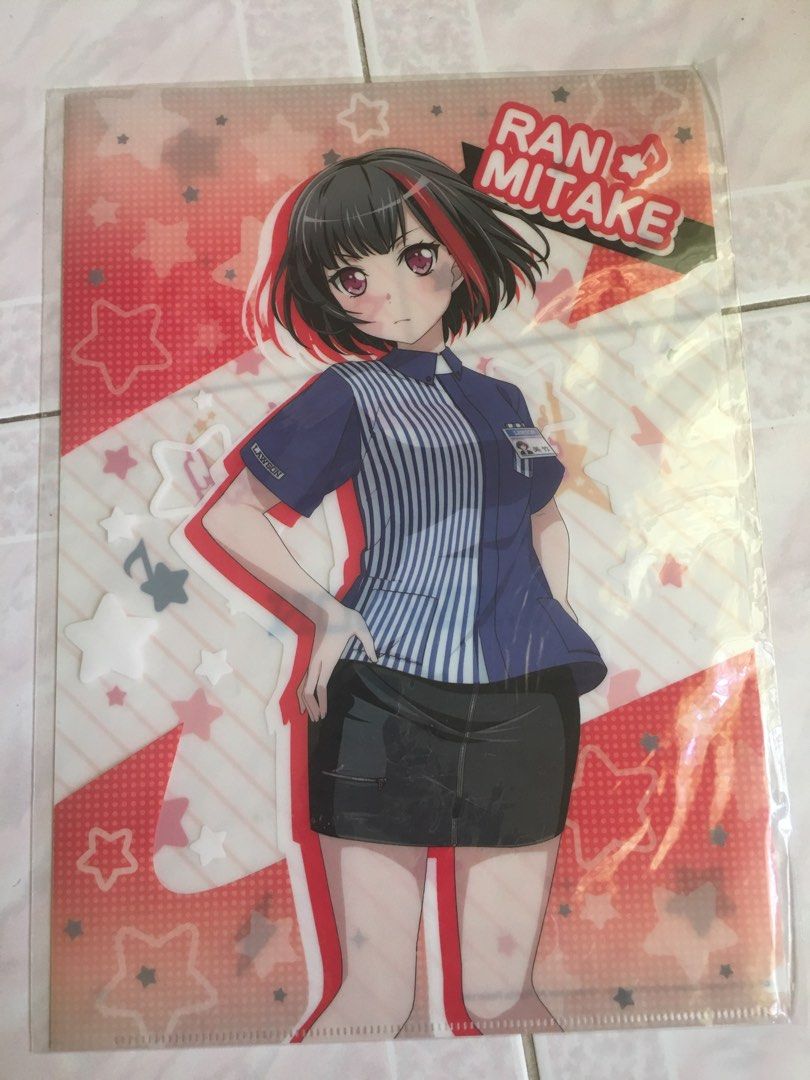 BanG Dream! Bandori x LAWSON Mitake Ran clear file, Hobbies & Toys, Collectibles & Memorabilia ...