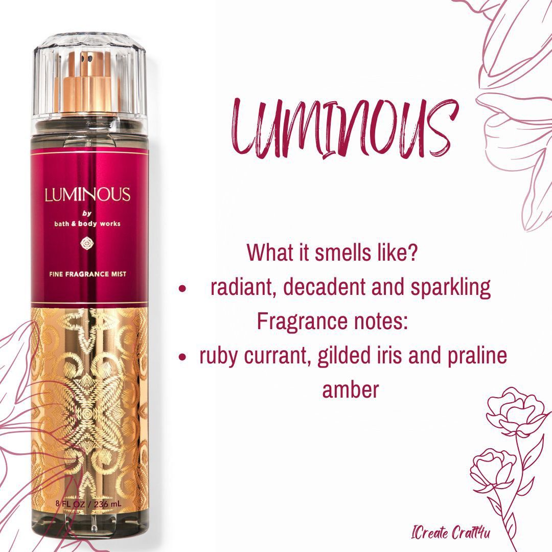 BBW luminous ( NEW !! ), Beauty & Personal Care, Fragrance & Deodorants ...