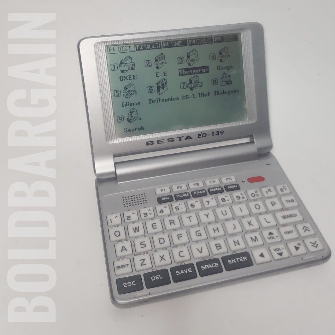 BESTA ED-139 English Mandarin Chinese Japanese English Electronic ...