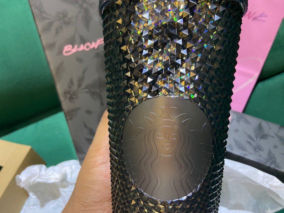 BLACKPINK x STARBUCK COLDCUP 710ml TUMBLER OFFICIAL MERCH, Furniture & Home Living, Kitchenware ...