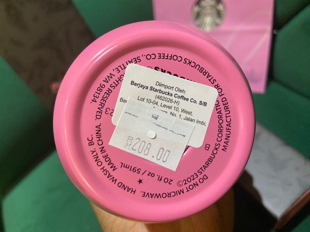 BLACKPINK x STARBUCK OFFICIAL MERCH, Hobbies & Toys, Collectibles ...