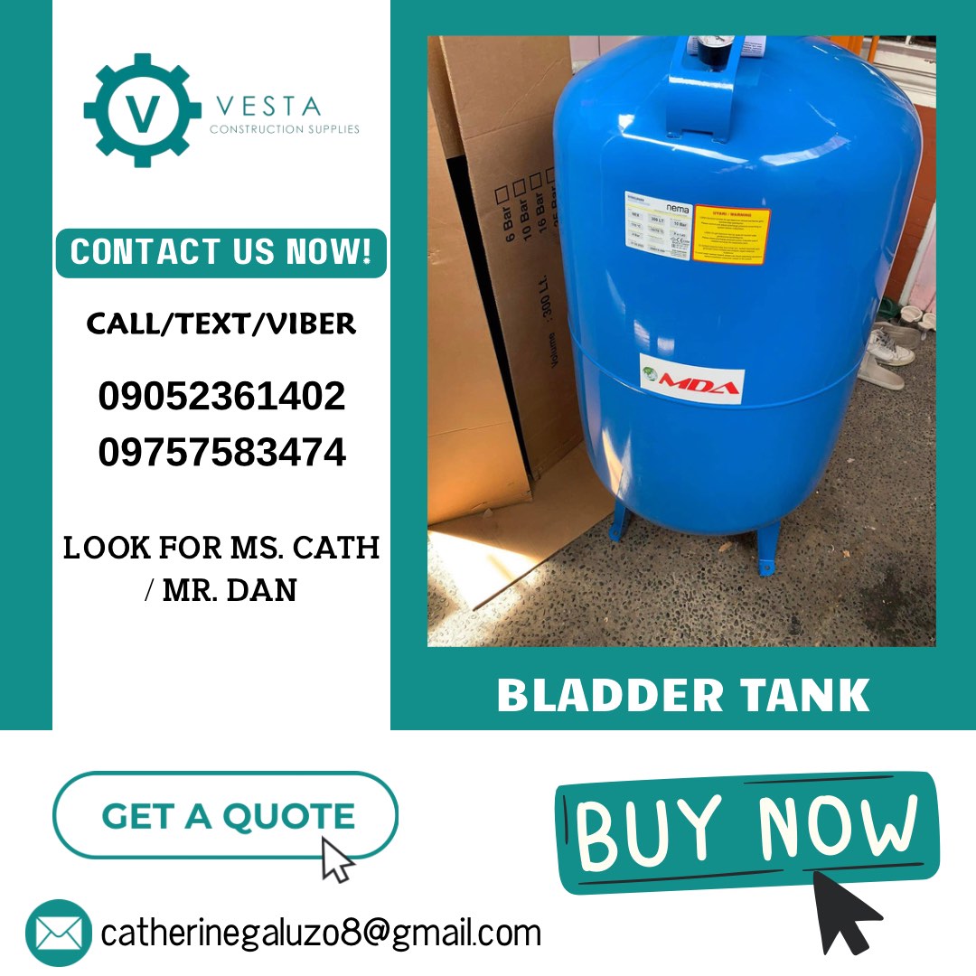 BLADDER TANK, Commercial & Industrial, Construction & Building ...