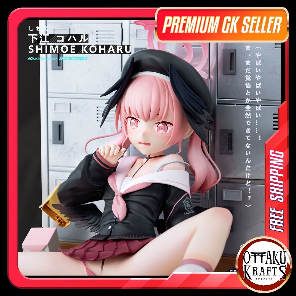 Blue Archive | Shimoe Koharu | CrazyRabbit Studio | 【FREE Shipping - PO】GK Figurine | GK Figure ...