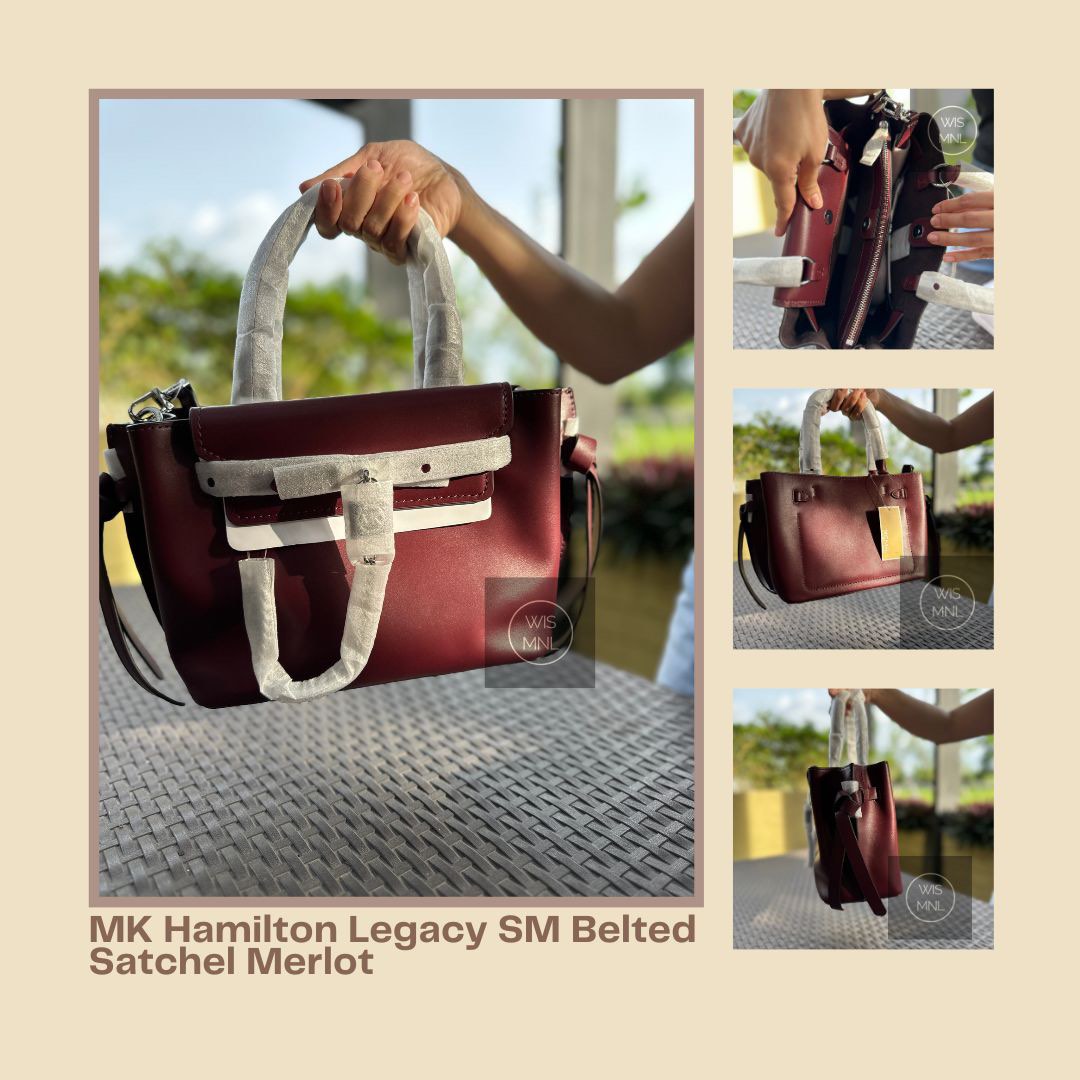 Brand new and original Michael Kors Belted Satchel, Luxury, Bags ...