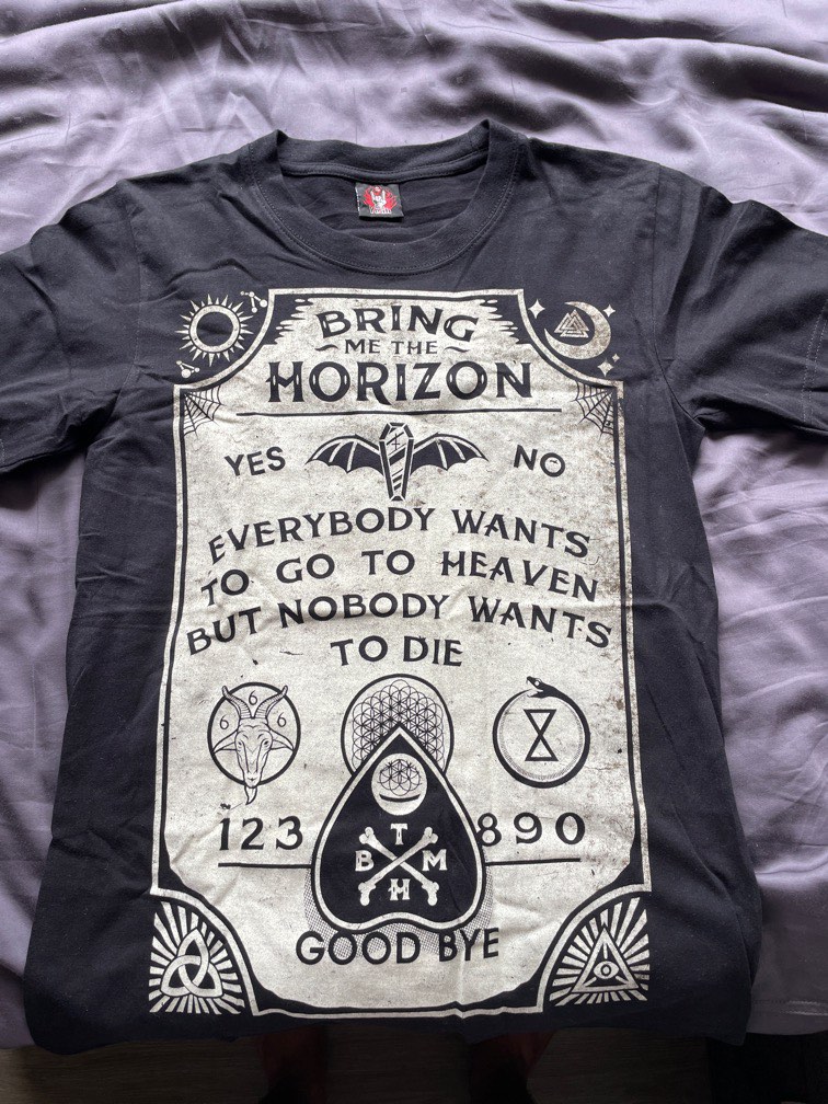 Bring Me The Horizon (BMTH) Graphic Tee, Men's Fashion, Tops & Sets ...