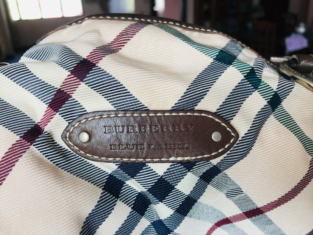 BURBERRY blue label bag, Luxury, Bags & Wallets on Carousell