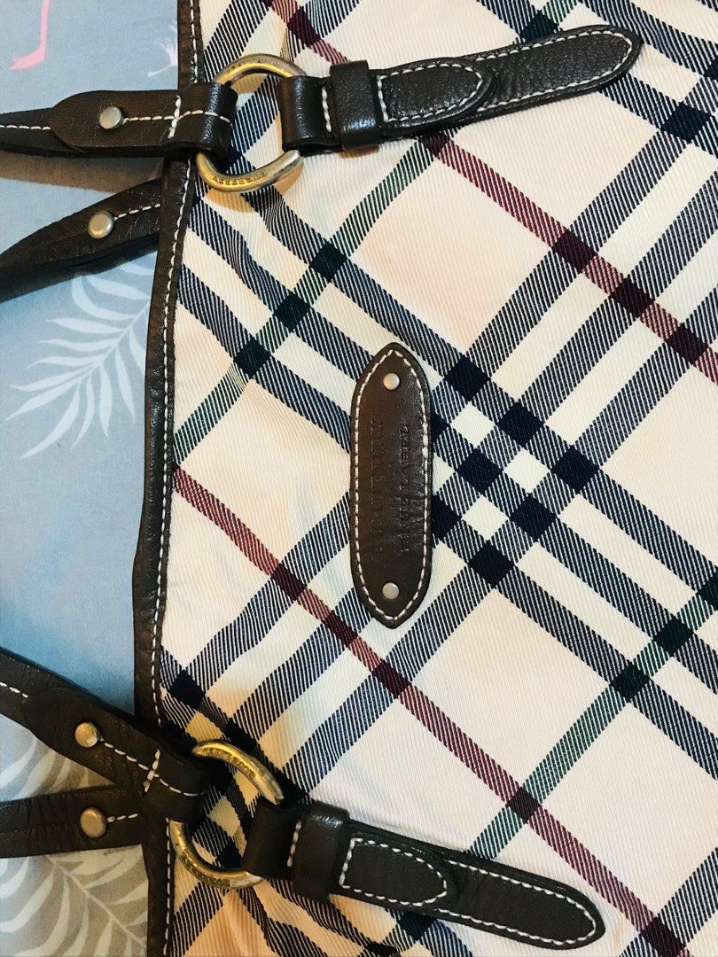 BURBERRY blue label bag, Luxury, Bags & Wallets on Carousell