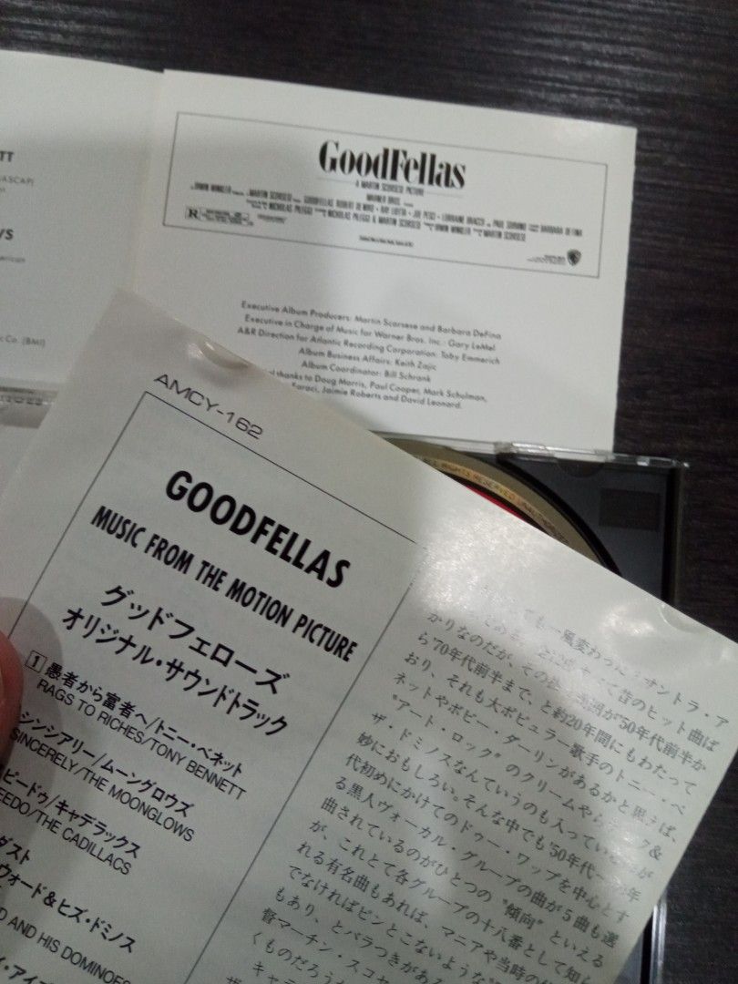 CD Goodfellas soundtrack, Hobbies & Toys, Music & Media, CDs & DVDs on ...