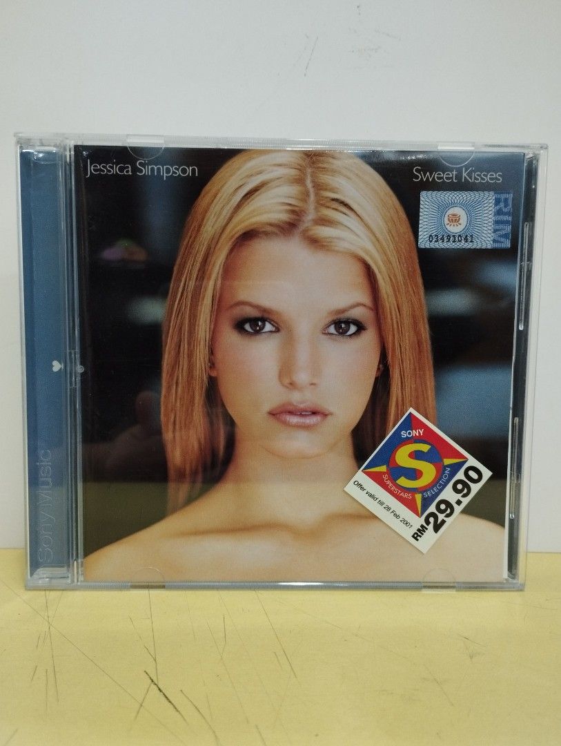 (CD) Jessica Simpson Sweet Kisses, Hobbies & Toys, Music & Media, CDs ...
