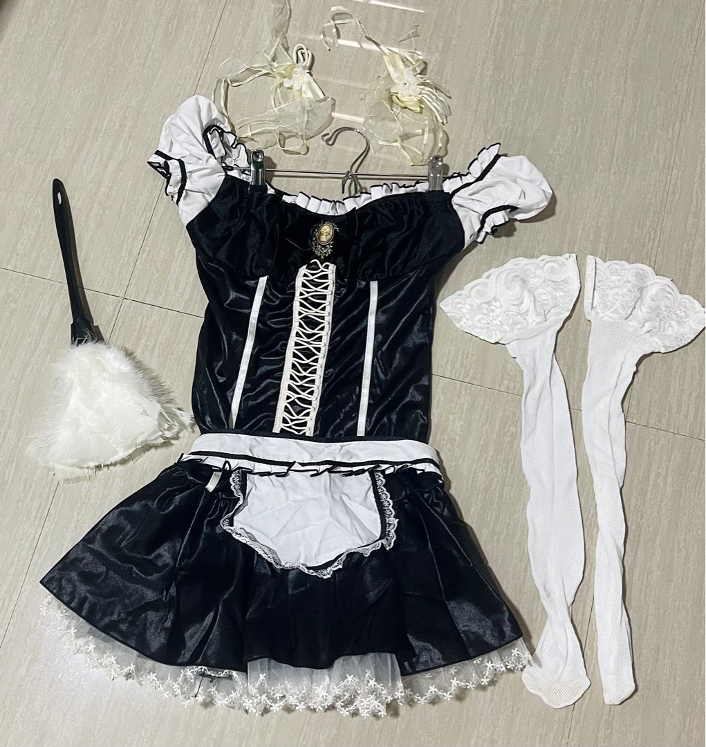 Classic French Maid Costume From Leg Avenue Womens Fashion