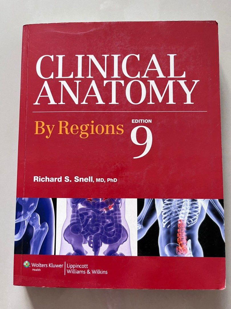 Clinical Anatomy by Regions 9th Edition Richard S. Snell, Hobbies ...