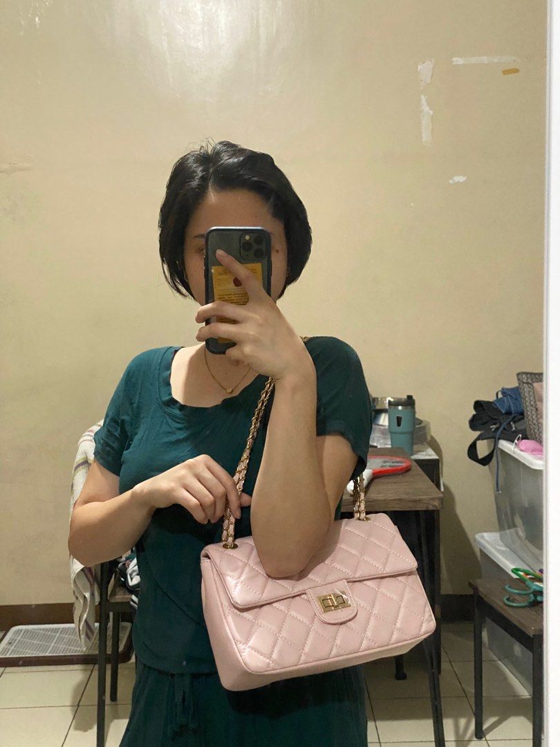 Coco x Fifi Katelyn Blush Pink, Women's Fashion, Bags & Wallets, Cross ...