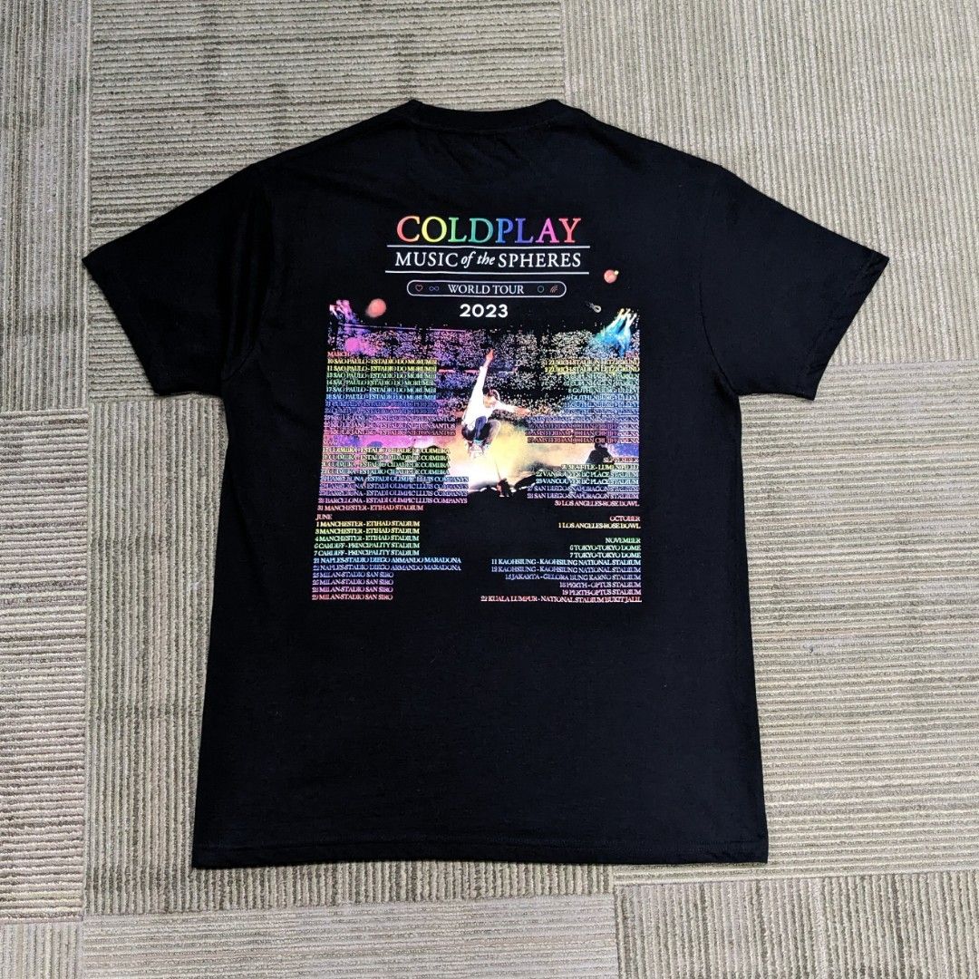 COLDPLAY Live in Malaysia 2023, Men's Fashion, Tops & Sets, Tshirts ...