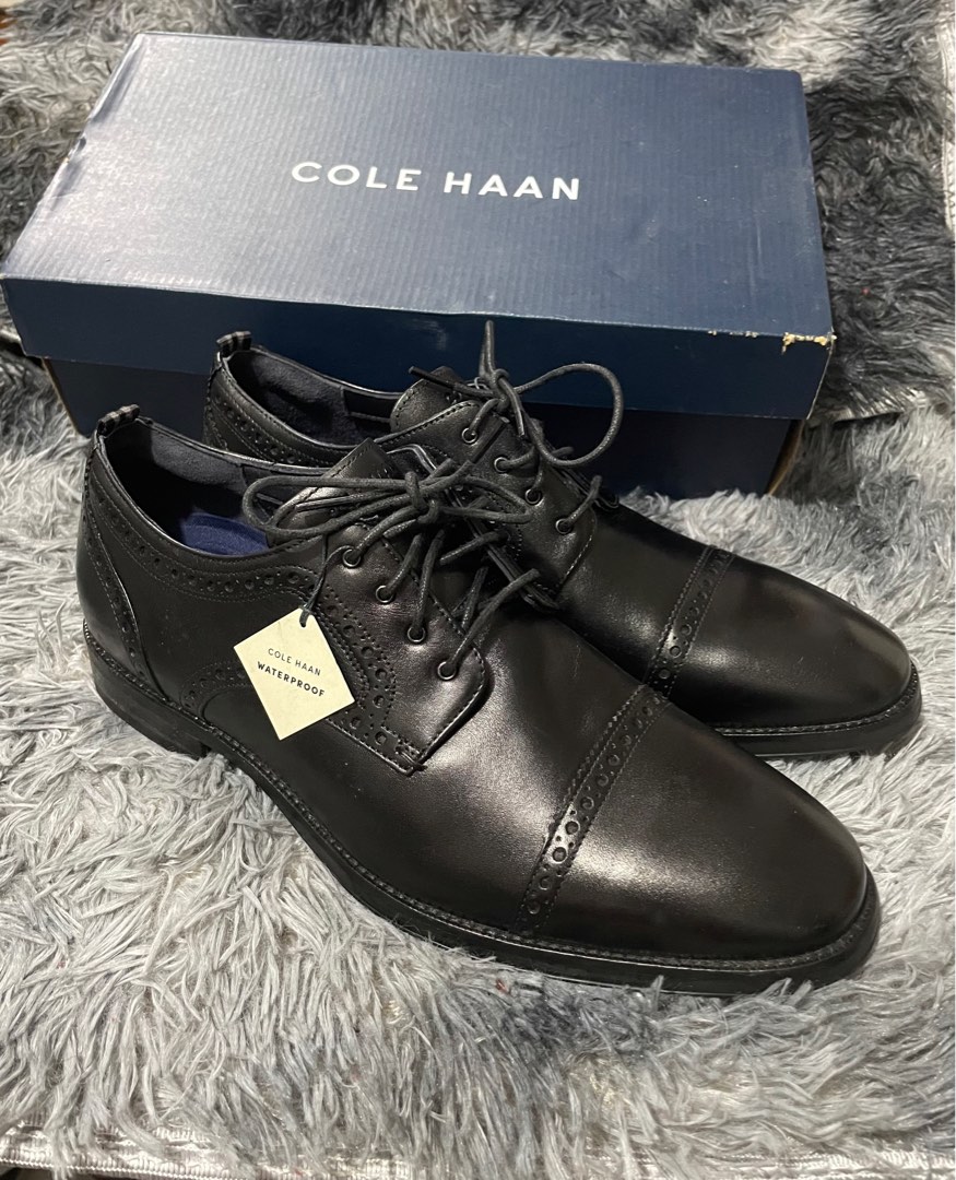 COLE HAAN JEFFERSON GRD2 OXFORD, Men's Fashion, Footwear, Dress Shoes ...